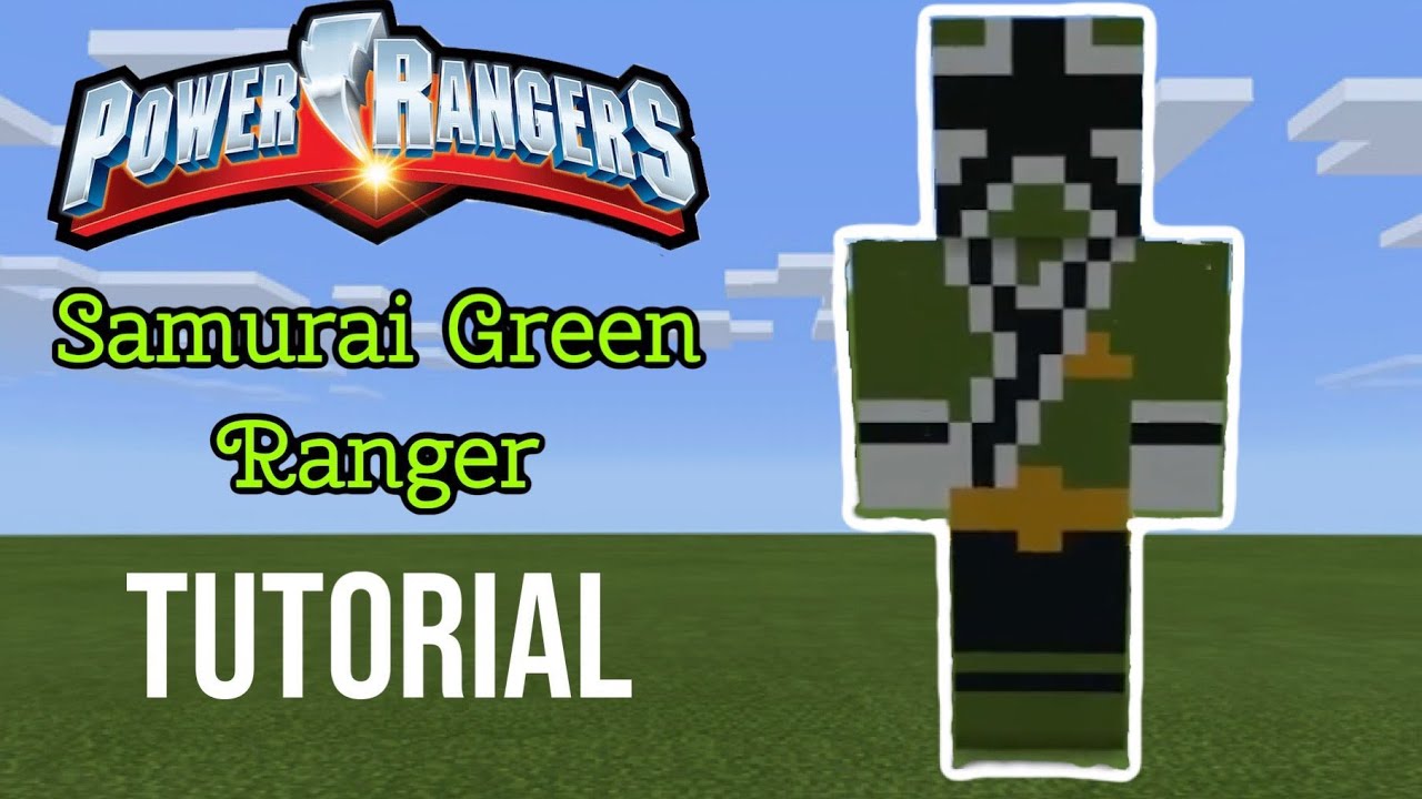 Samurai Green Ranger Minecraft Tutorial - YouTube