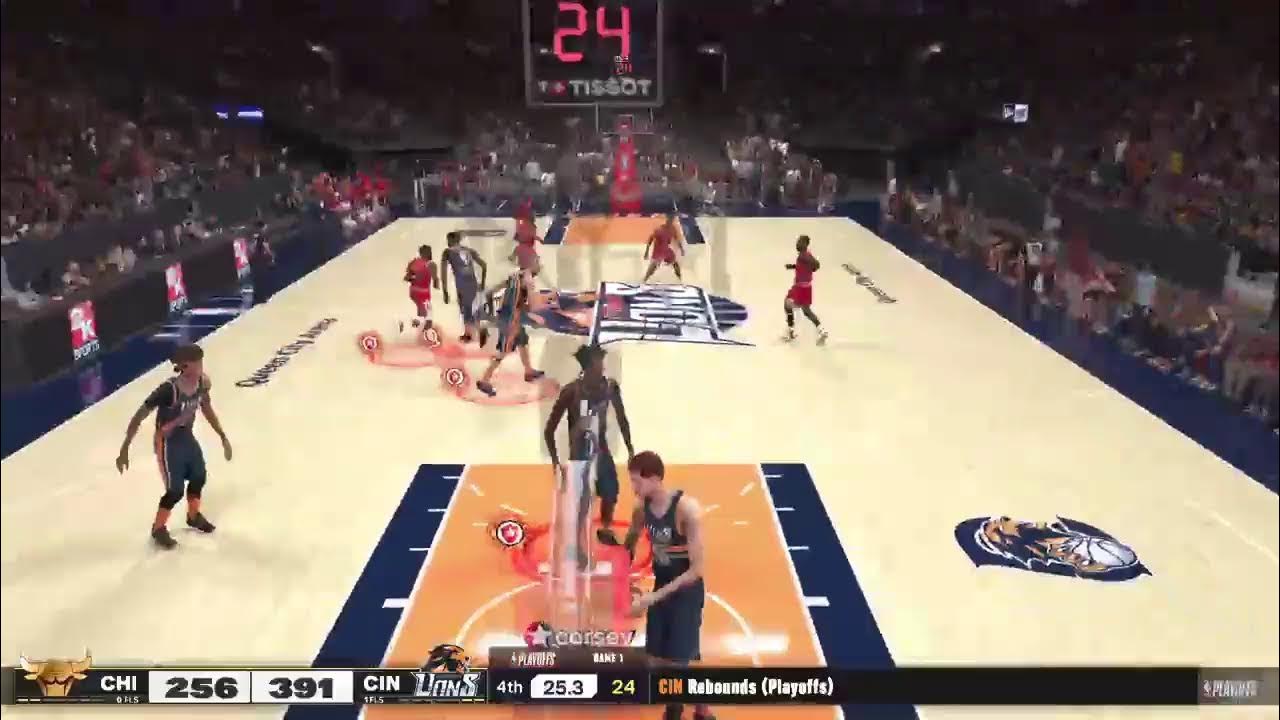 NBA2K25 franchise round 2 game 1 playoffs - YouTube