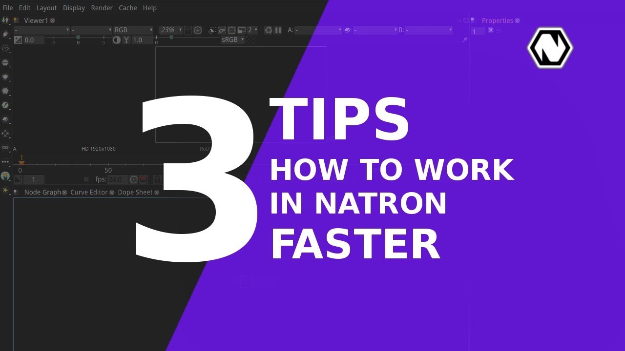 How to work faster in NATRON. Quick Tips - YouTube