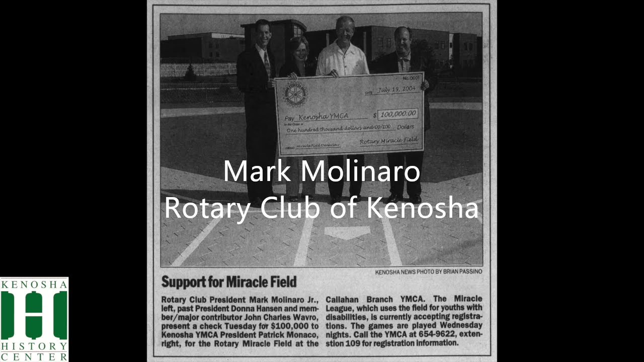 "Kenosha Voices," Mark Molinaro/Rotary Club of Kenosha, recorded 12 June 2024. - YouTube