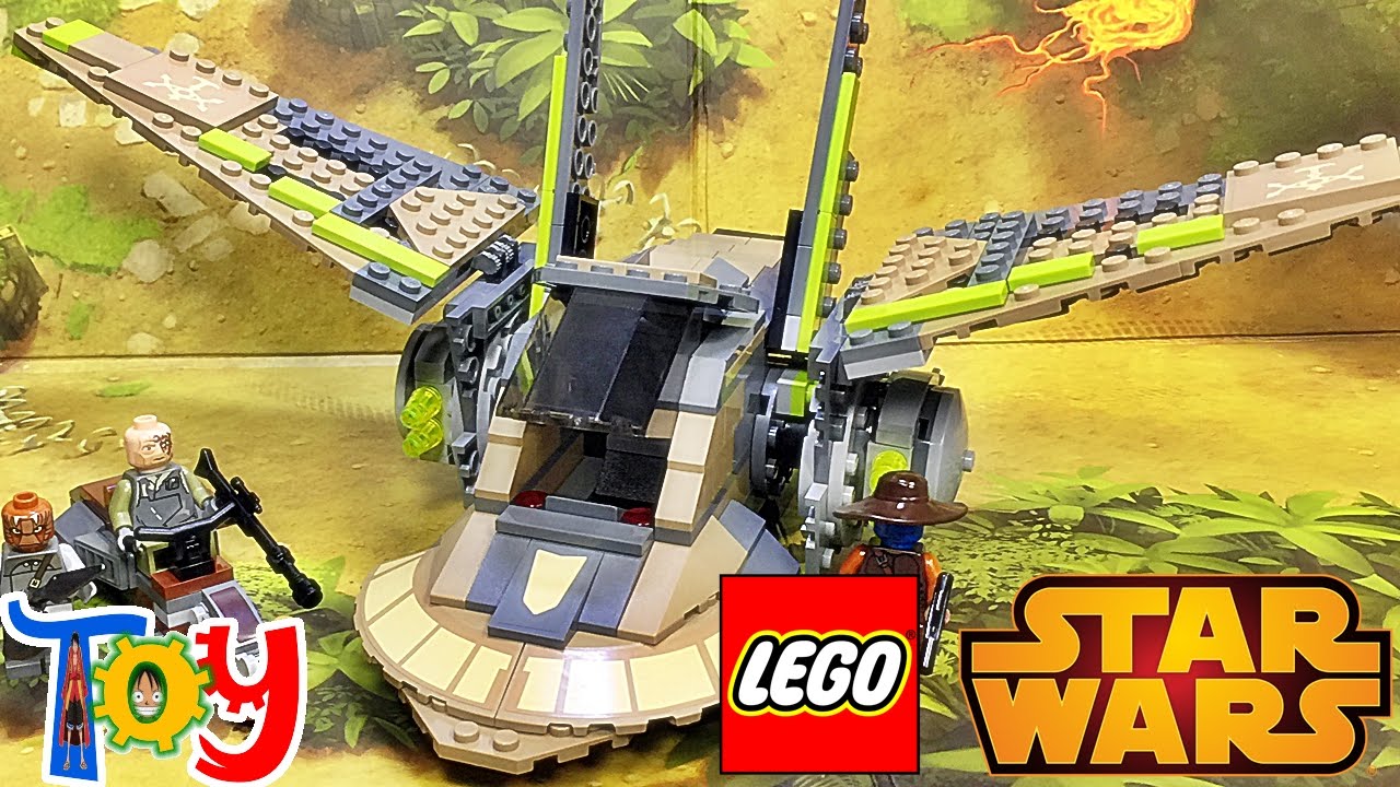 레고 스타워즈 HH-87 스타 하퍼 75024 비행기 조립 리뷰 LEGO Star Wars HH-87 Starhopper ...