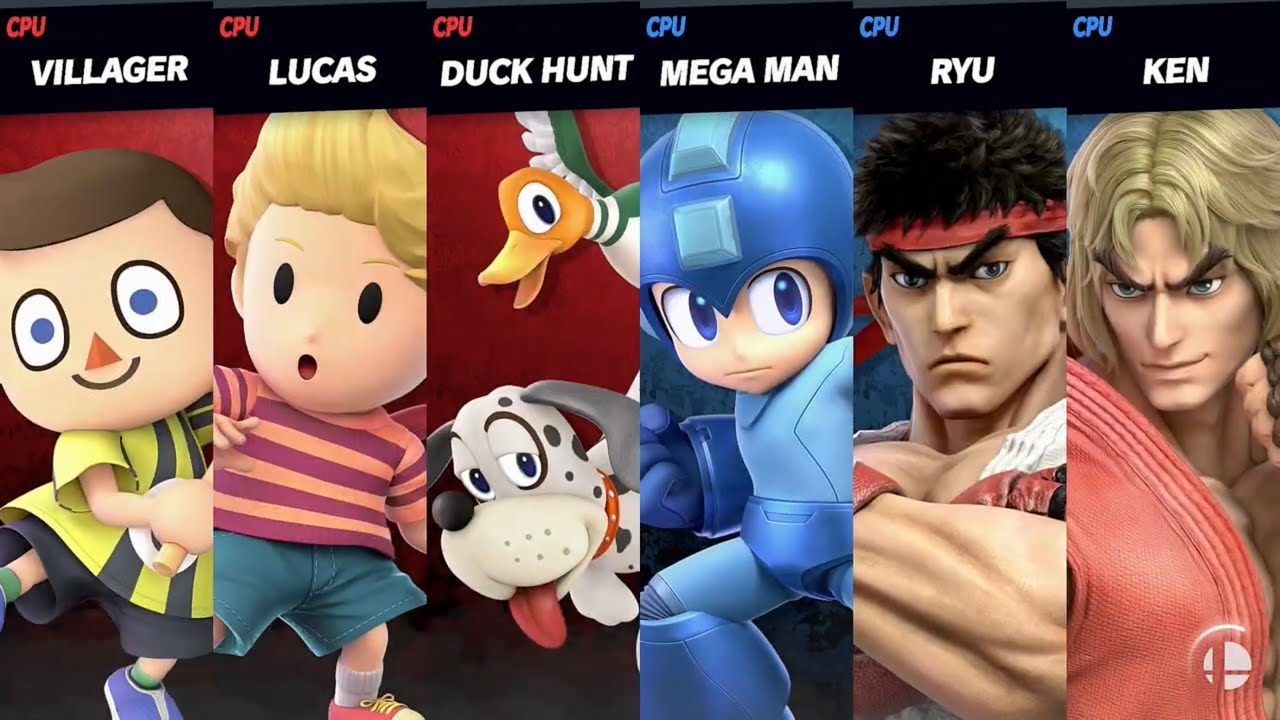 Super Smash Bros. Ultimate - Nickelodeon vs. Capcom - YouTube