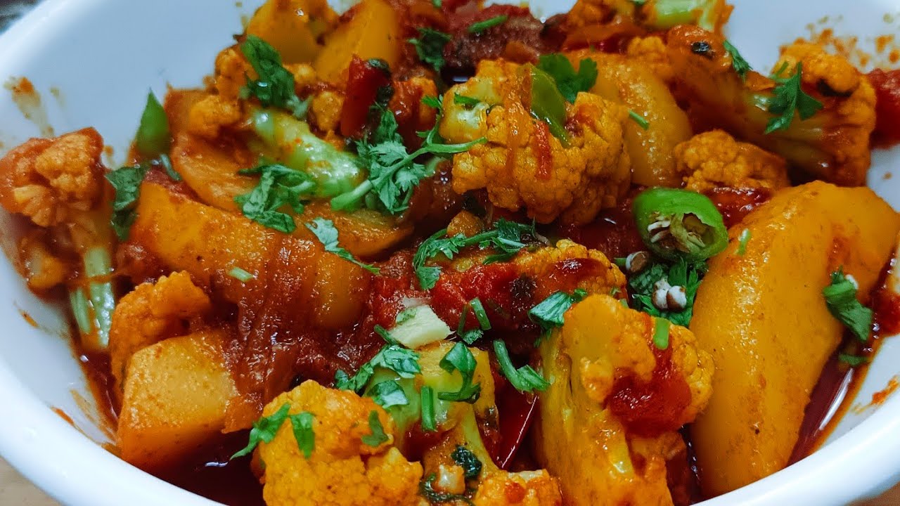 Aalo Gobhi Recipe||Masala Gobhi Recipe||Aalo Gobhi Ki Sabzi|| - YouTube