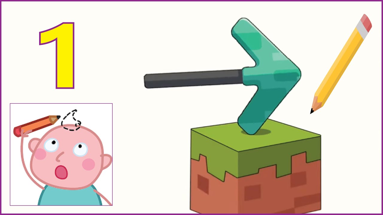 Draw Puzzle: Draw Missing Funny Game All Levels Gameplay (iOS,Android ...