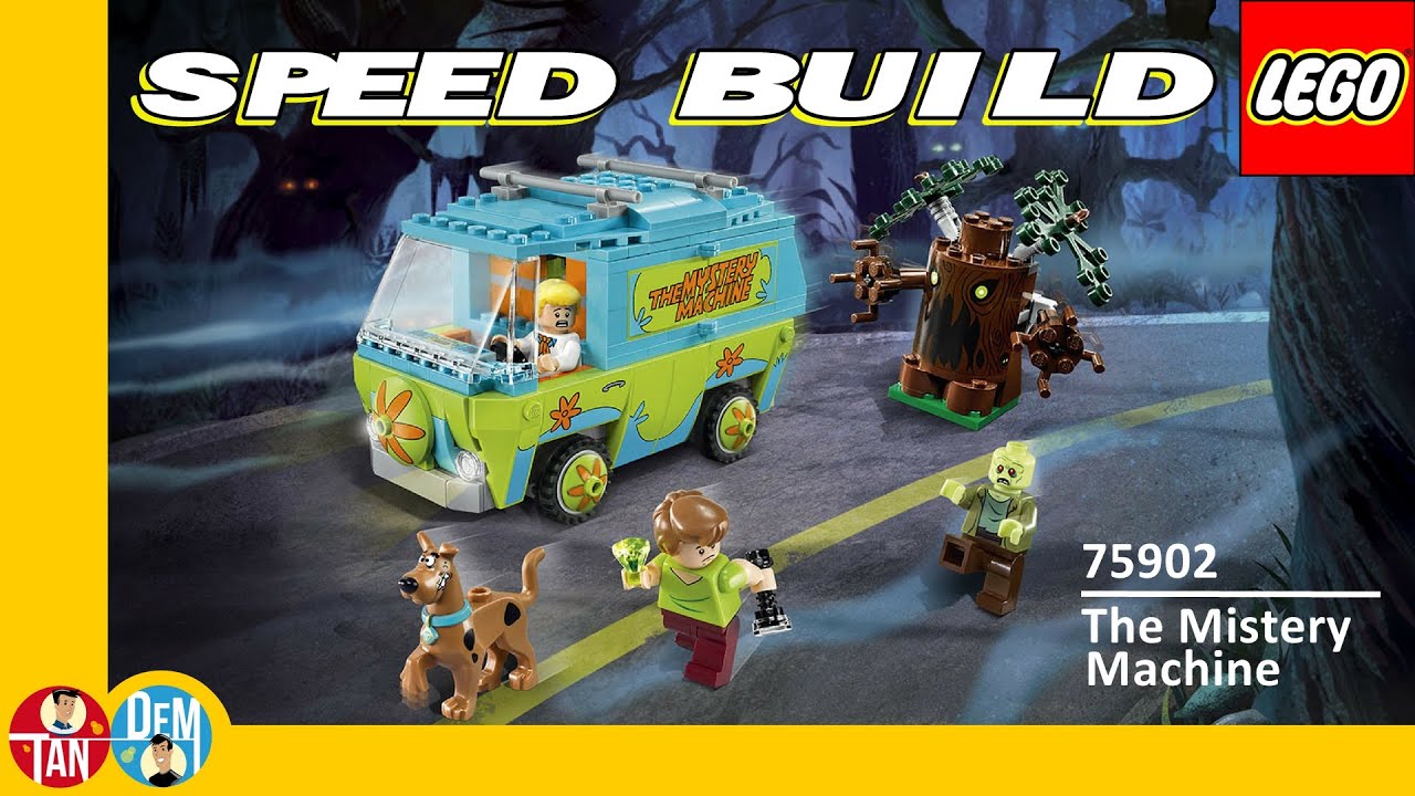 Lego Scooby Doo The Mystery Machine 75902 - Lego Speed Build - YouTube