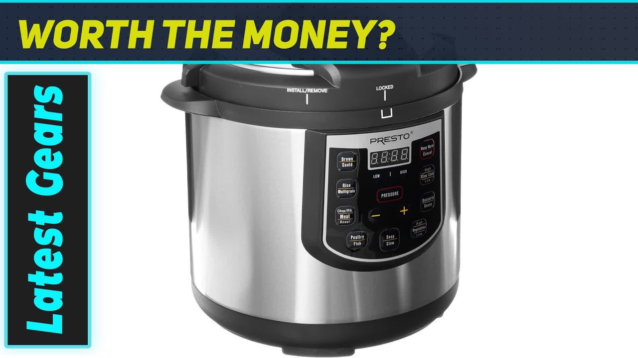 Presto 02141 6-Quart: Top Electric Pressure Cooker? - YouTube