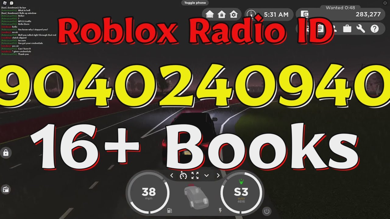 Books Roblox Radio Codes/IDs - YouTube