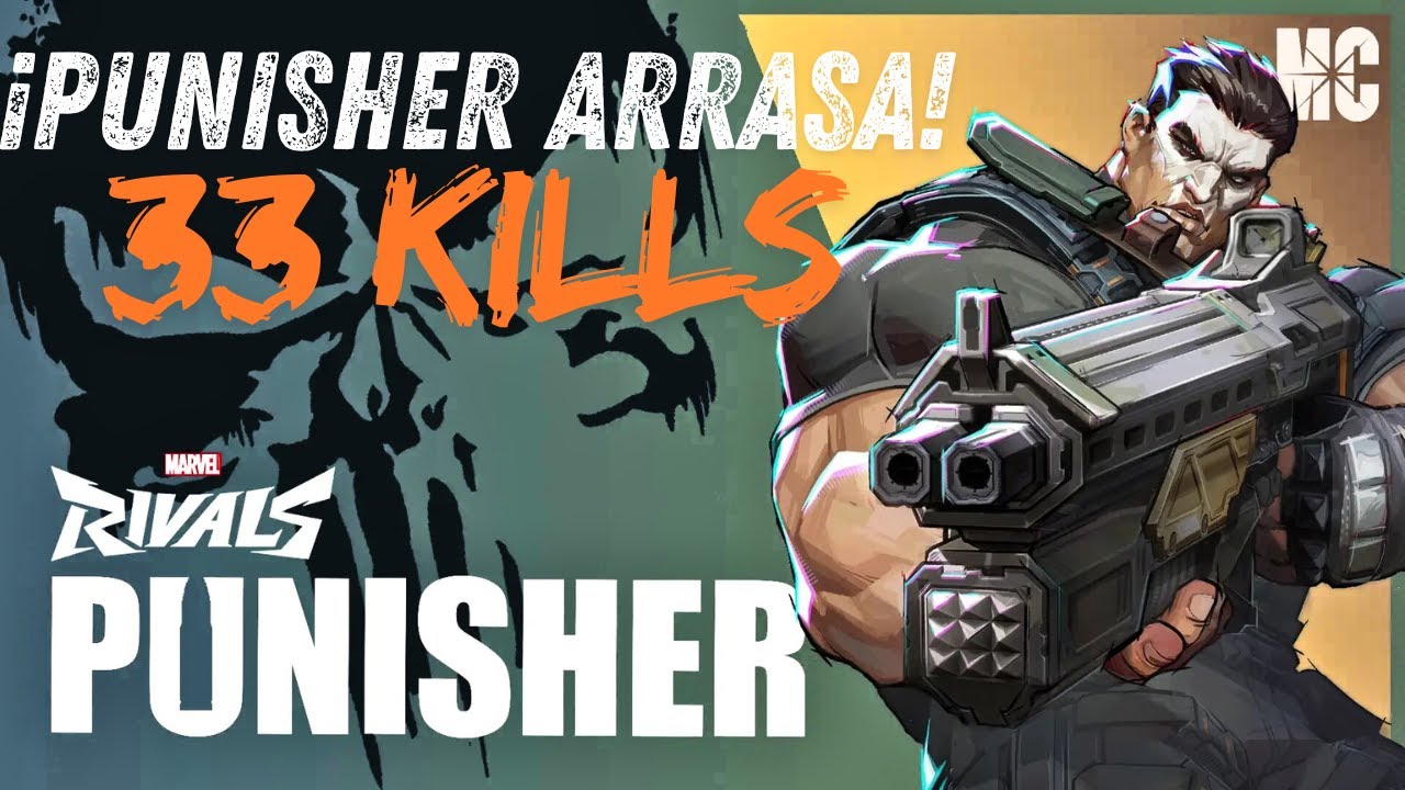 MARVEL RIVALS | 33 KILLS Con Punisher - YouTube
