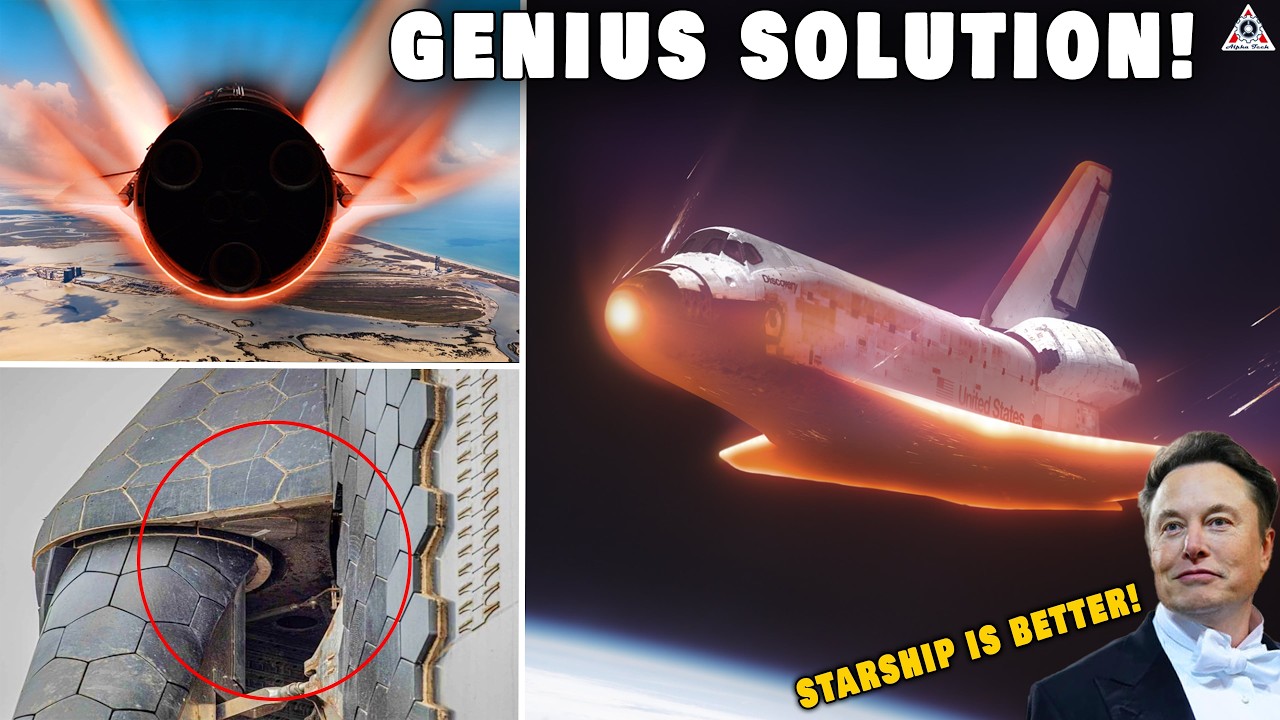 SpaceX Starship Heat Tiles Re-entry Somehow Better than the Space ...
