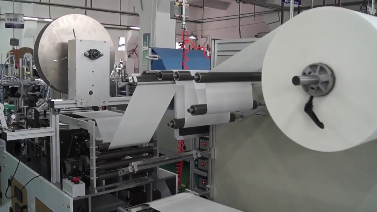 How To Make KN95 N95 FFP2 Mask Manufacture With Inner Nose Clip - YouTube