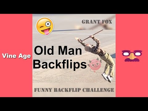 TRY NOT TO LAUGH or GRIN Watching GRANT FOX / FUNNY #BackFlip Challenge - Vine Age✔