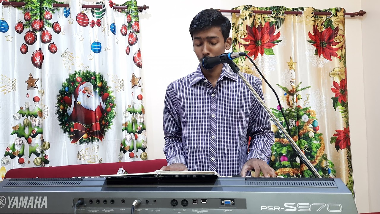 Mark A Massey - Sings "A Ray of Hope" at Christmas 2021 - YouTube