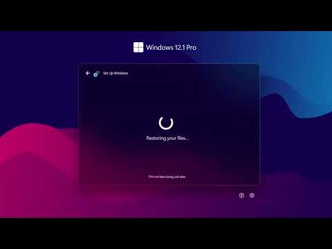 Windows 12 installation - YouTube