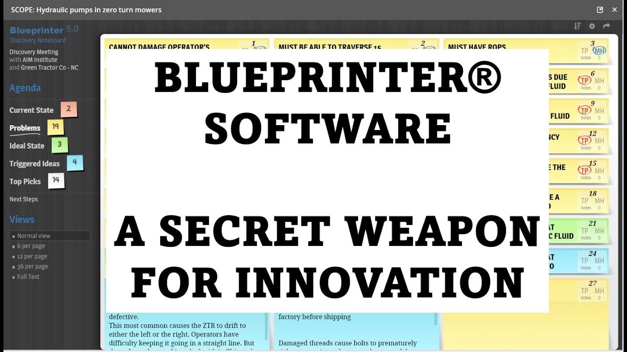 Basics of Blueprinter® software - YouTube
