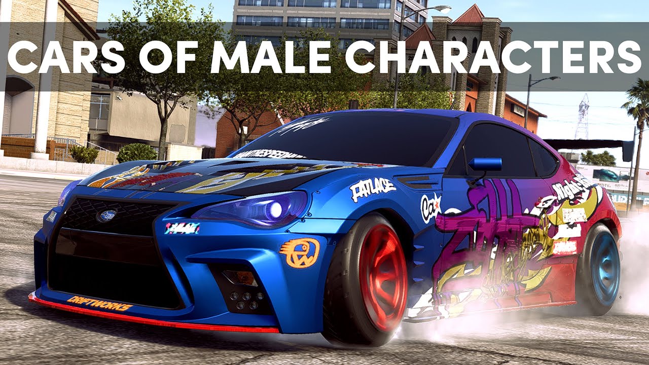 All Cars of Male Characters in NFS Games (2003-2019) - YouTube