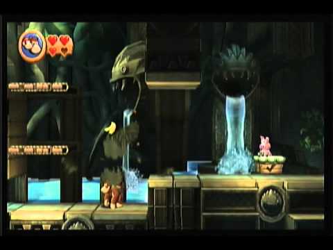 [Lets Play] Donkey Kong Country Returns Lvl 3-5 Itty Bitty Biters - YouTube