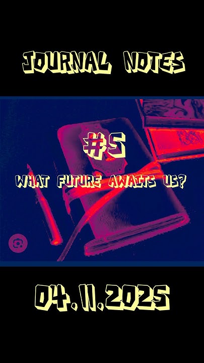 What future awaits us? #journal #journalnotes #notes - YouTube