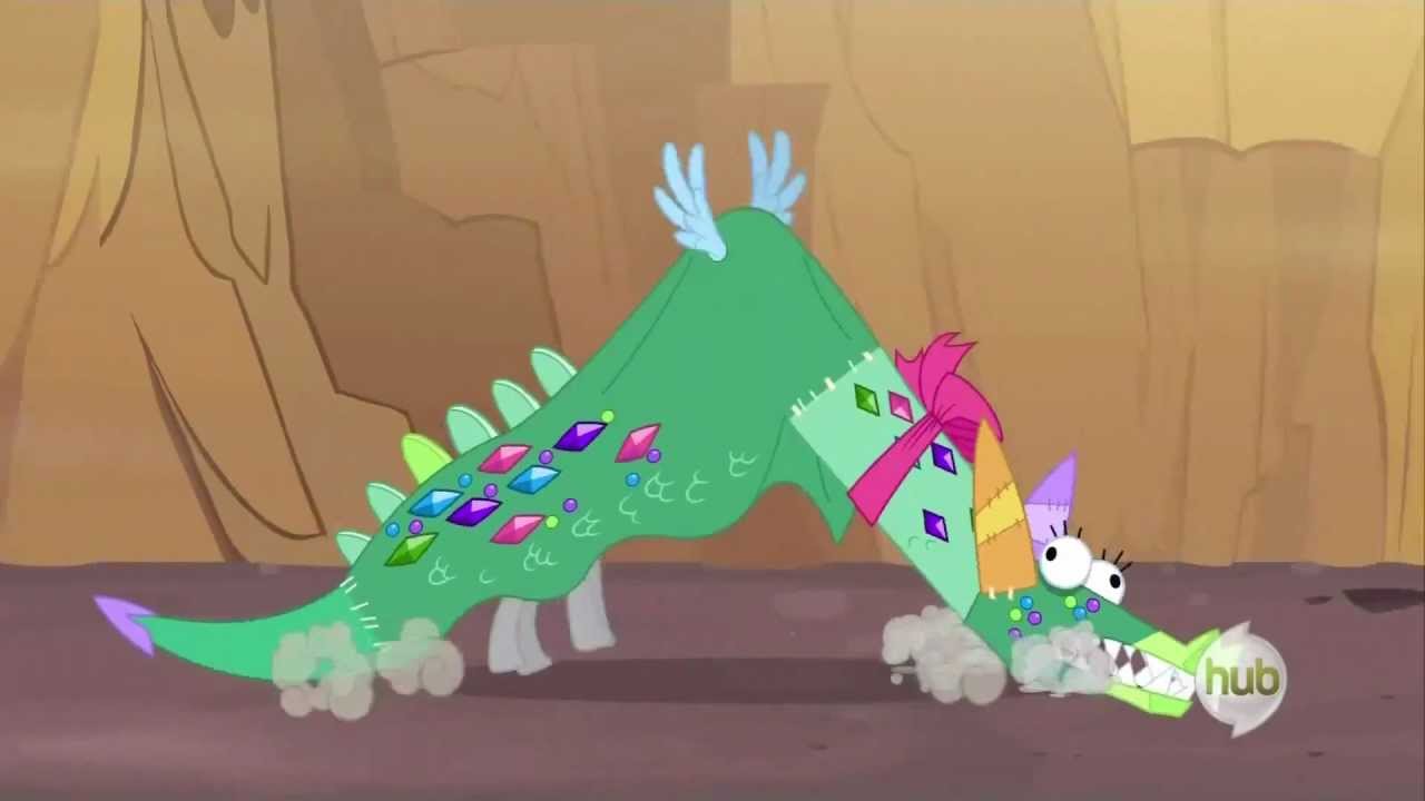 Rarity (Dragon Costume) Screams - YouTube