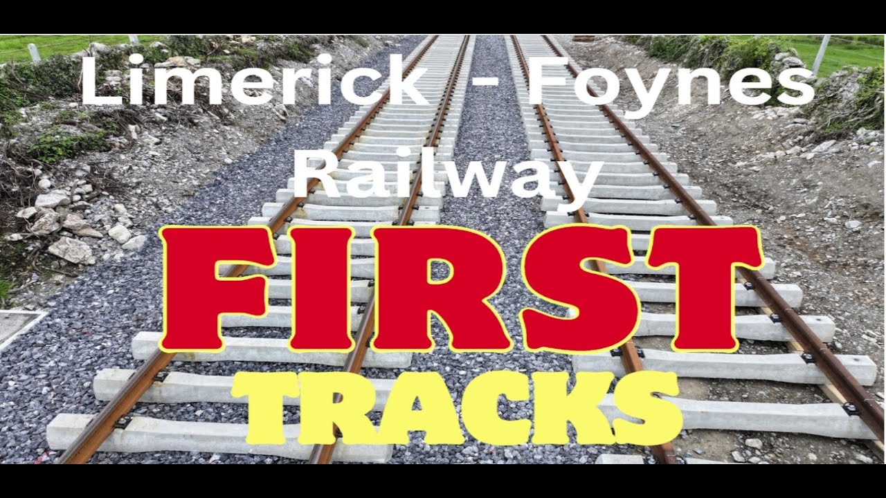Foynes Railway Project - May 2024 - Adare to Foynes - YouTube