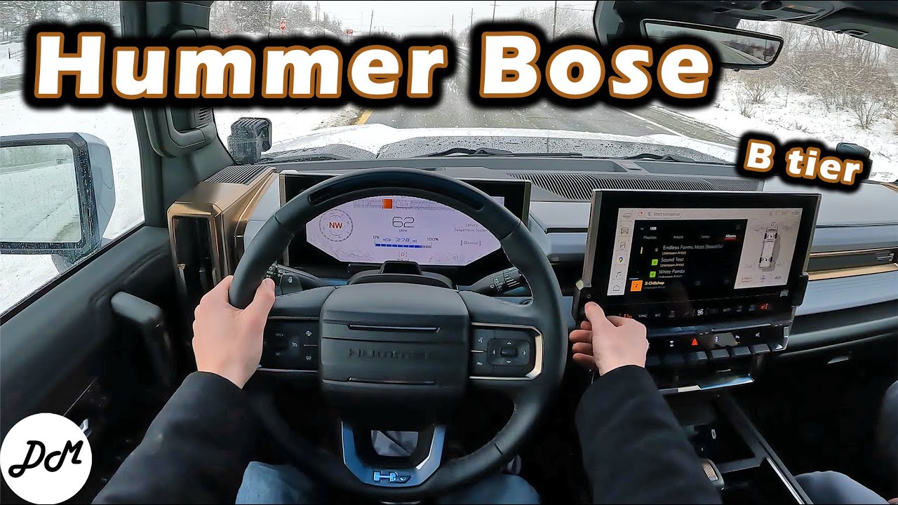 2022 Hummer EV Pickup – 14-speaker Bose Sound System Review | Apple ...