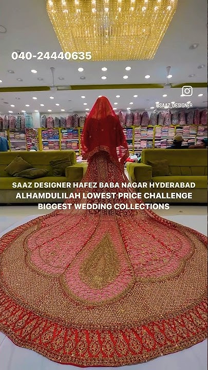 MUSLIM WEDDING COLLECTION NIKAH TAILCUT AT SAAZ DESIGNER #saazdesigner #bridalwear #partywear ...