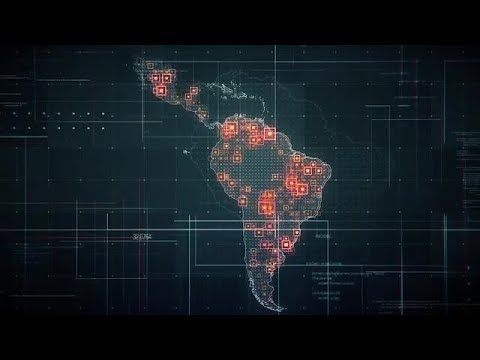 Digital Latin America Map Pack Stock Motion Graphics - YouTube