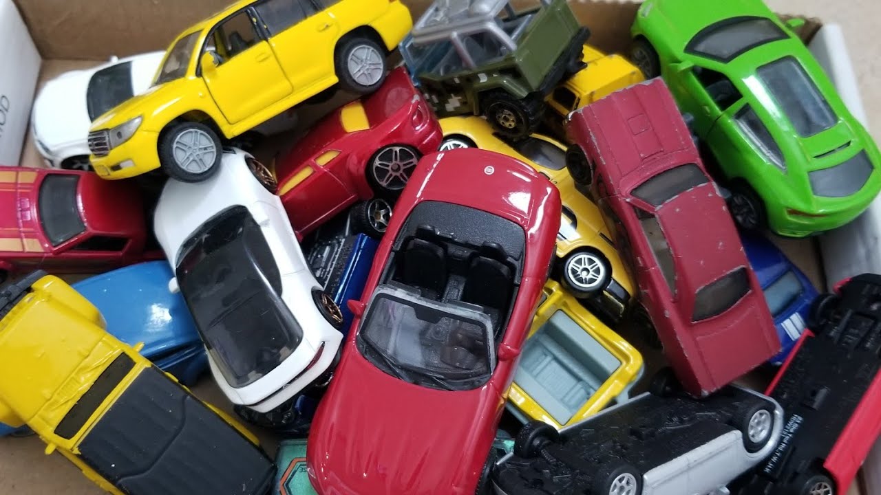 Box Full of Various Size Cars #cars #siku #welly #hotwheels #matchbox ...