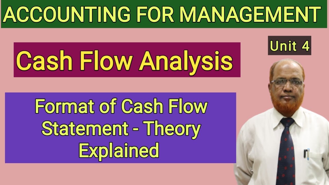 Accounting for Management I Cash Flow Statement Analysis I Theory I ...