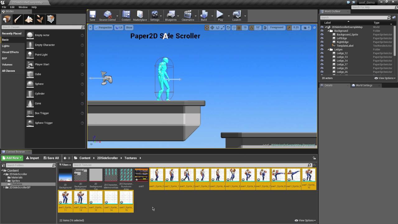 UE4 (4.11) Sprite Sheet Tutorial - YouTube