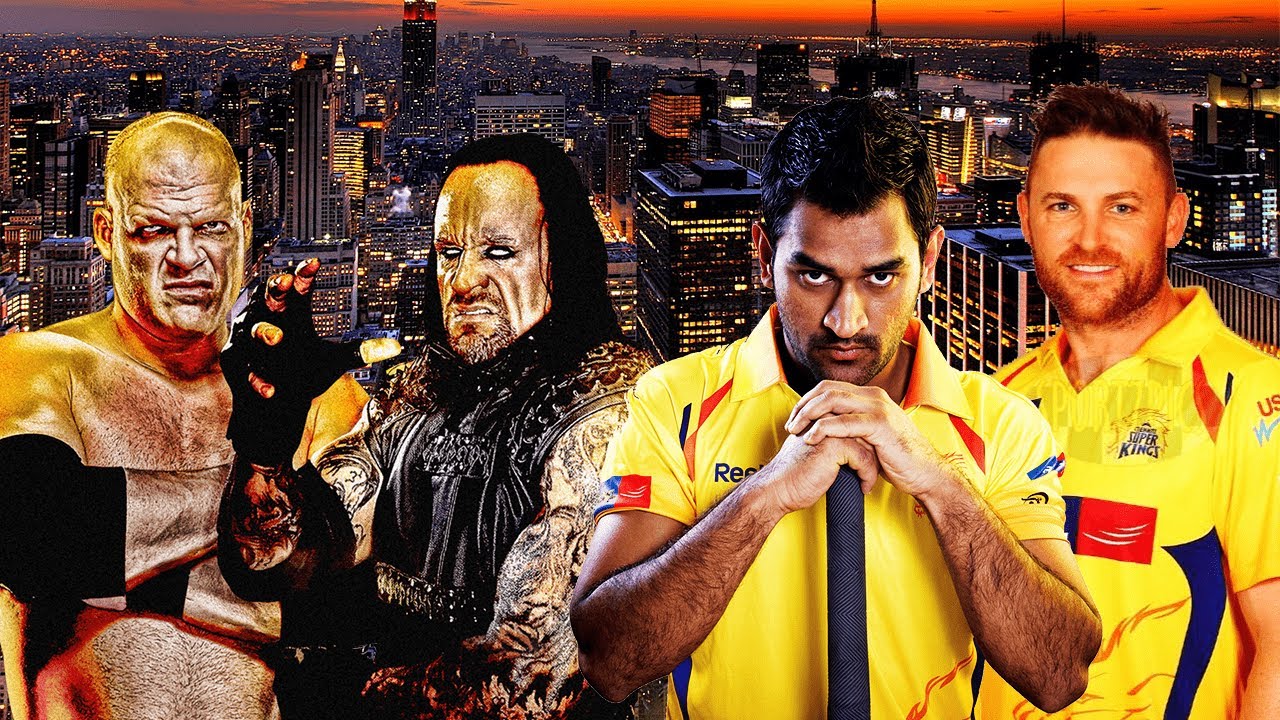 M.S. Dhoni & Brendon McCullum VS The Brothers of Destruction - Extreme ...