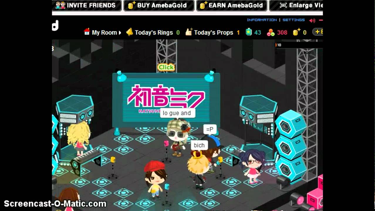 Ameba Pico Hatsune Miku Stage! - YouTube