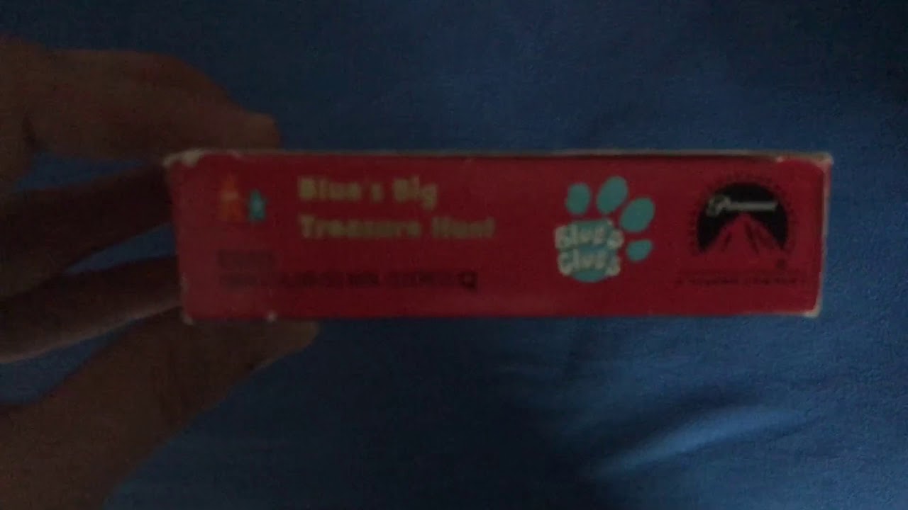 Blue's Clues: Blue's Big Treasure Hunt 1999 VHS - YouTube