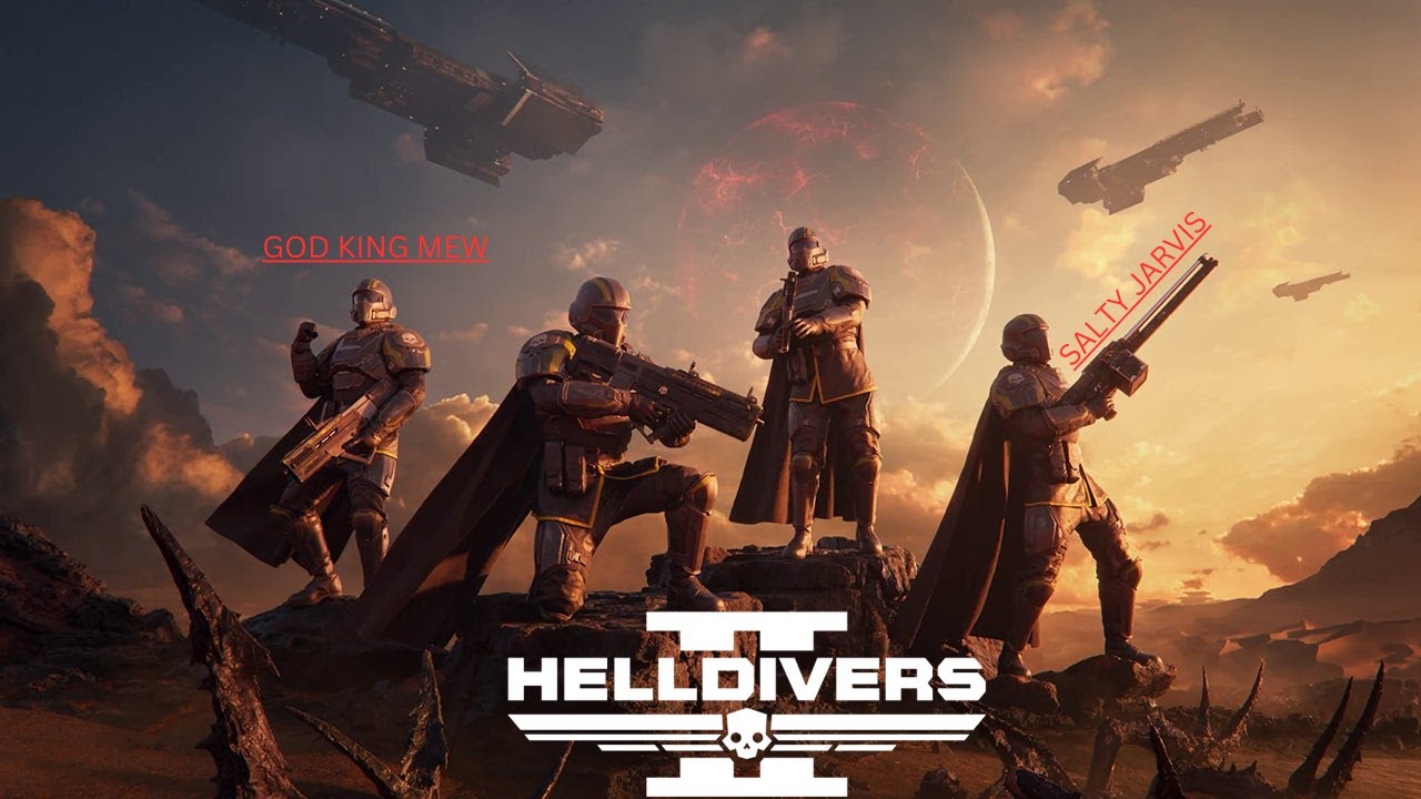 Helldivers II We going to squash some bugs! - YouTube
