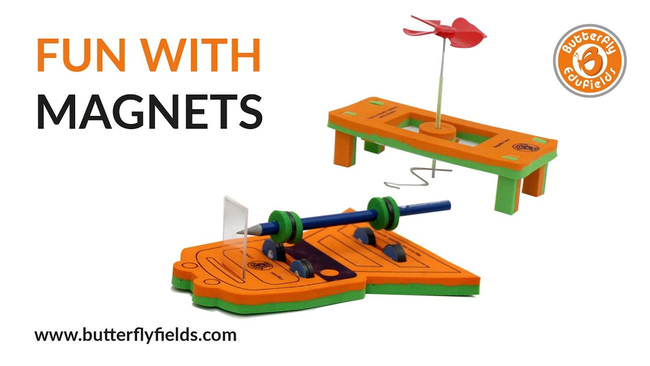 Build Magnetic Levitating Pencil | School Science Project | Butterfly ...