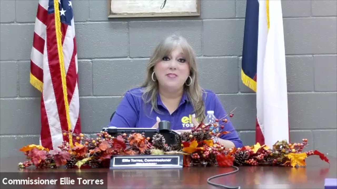 Ellie Torres - Commissioner Precinct 4 - YouTube
