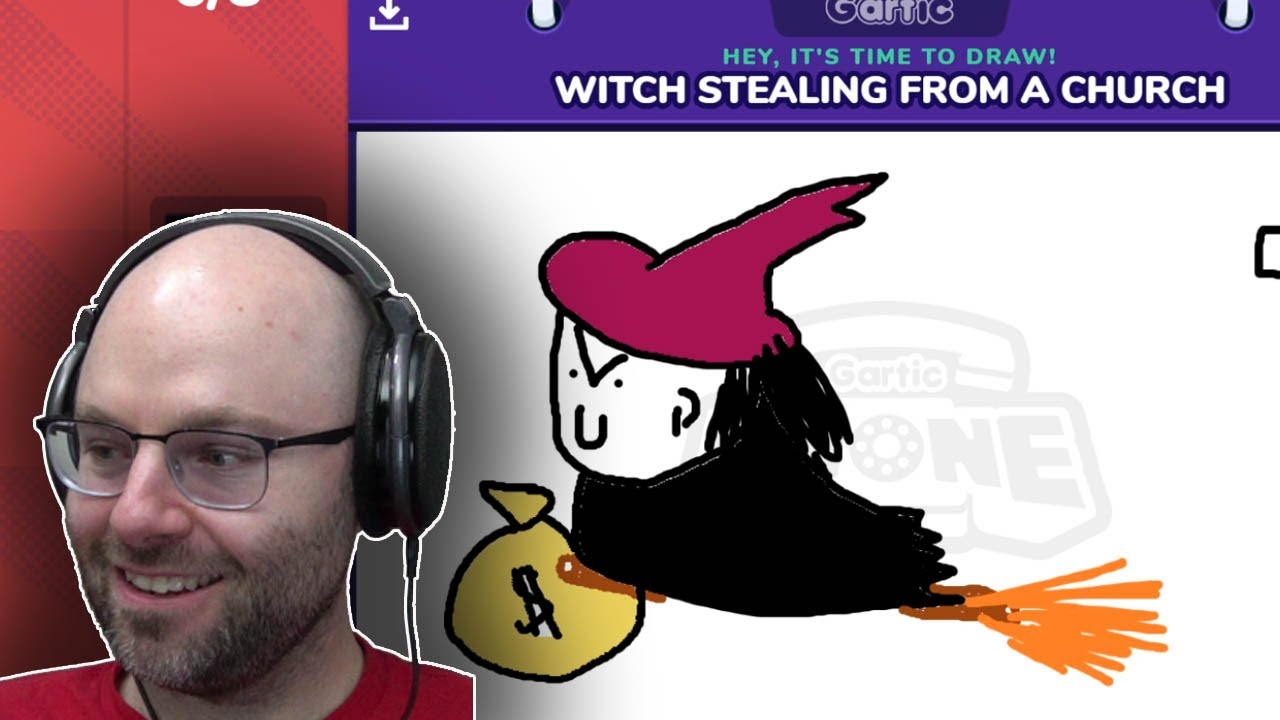 breaking the mario movie news to the call live (Gartic Phone) - YouTube