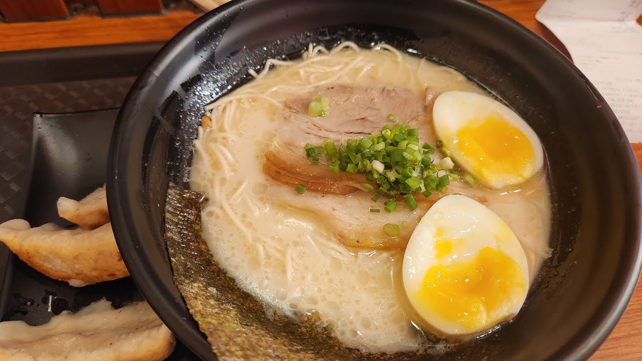 KYUKYU RAMEN | PITX Parañaque City | Ichiban Ramen + Gyuza - YouTube