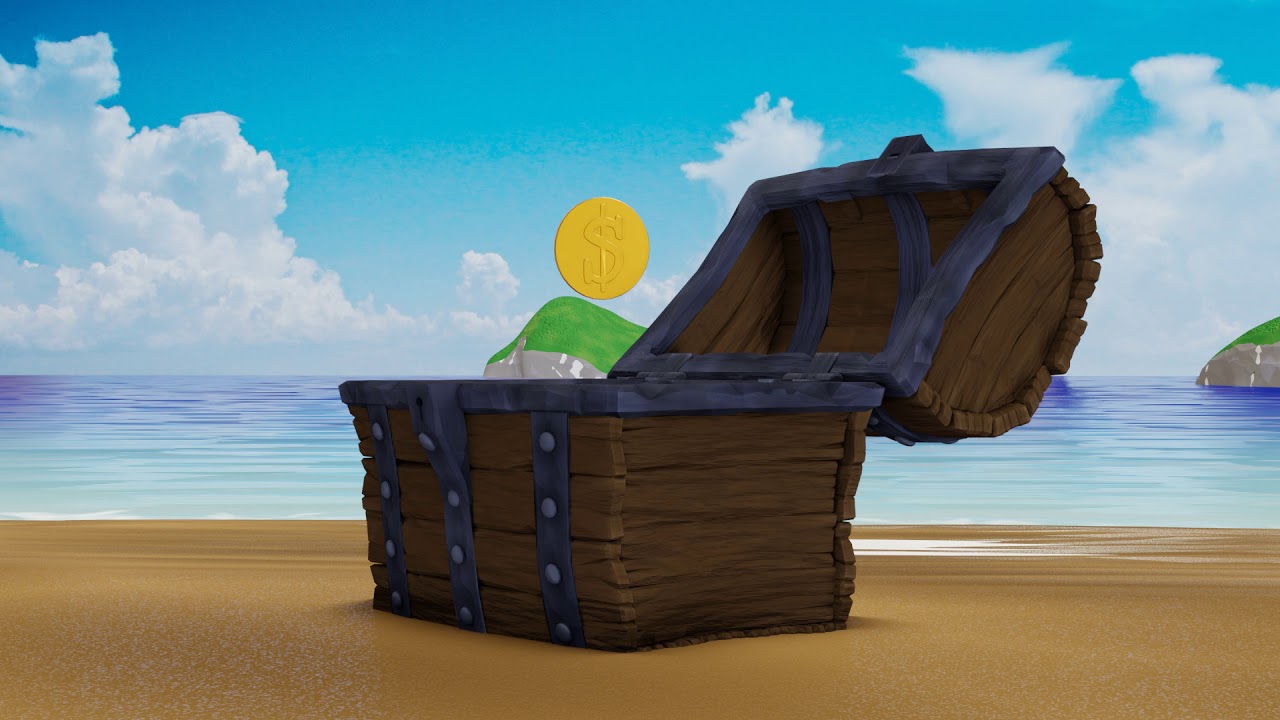 Paradise Island 3D animation in Blender v2.80- (No audio) - YouTube