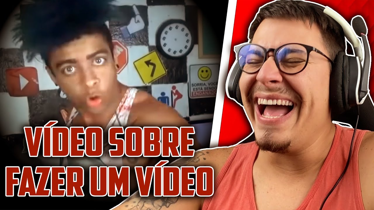 REACT - @EversonZoioo FAZ UM VÍDEO SOBRE FAZER UM VÍDEO | É SÓ ISSO ...