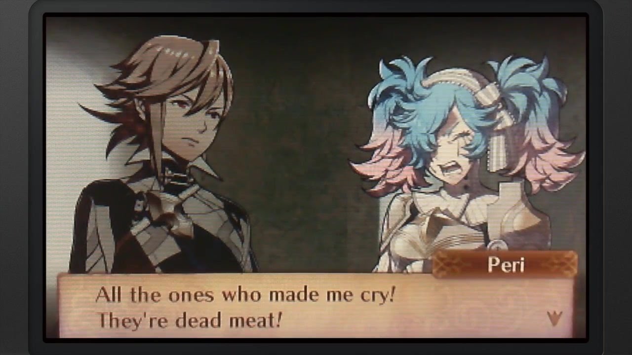 Fire Emblem Fates: Conquest - Male Avatar (My Unit) & Peri Support ...