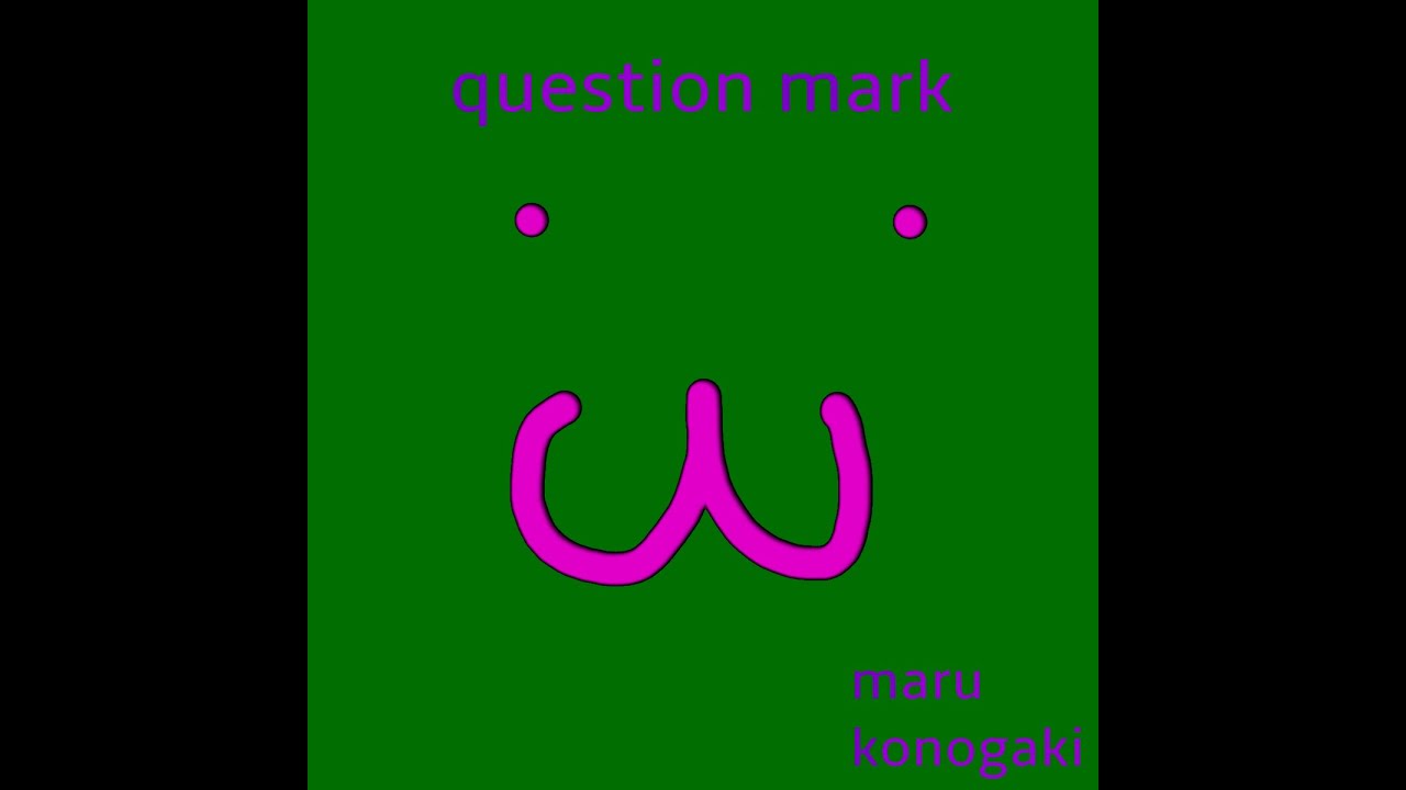 question mark - YouTube