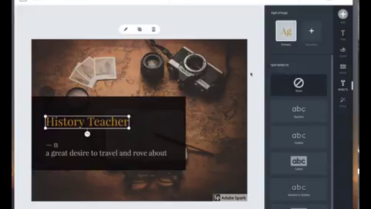 Get Started with Adobe Spark Post - YouTube