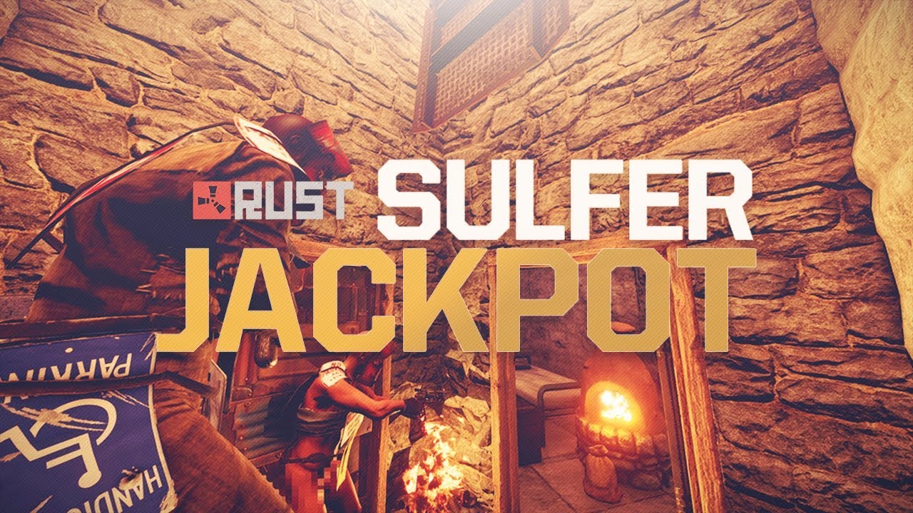 Finding A BOX Of Sulfur! - RUST Naked Counter Raid - YouTube
