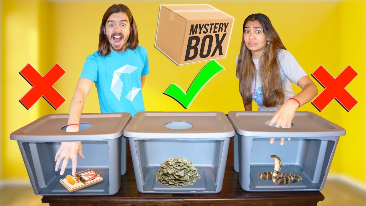 DON'T CHOOSE THE WRONG MYSTERY BOX!!! - YouTube