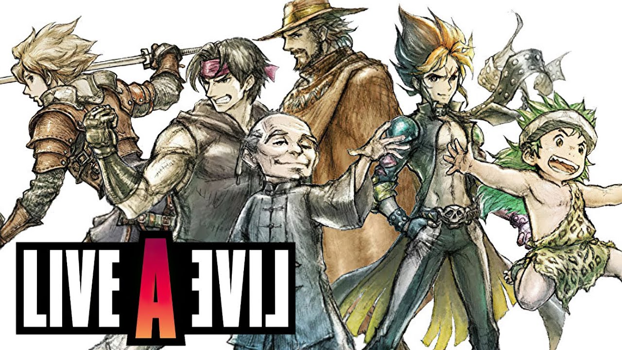 스위치 라이브 어 라이브 (근미래편) / Switch LIVE A LIVE (The Near Future) / 라이브 어 라이브의 HD-2D 리메이크작 / RPG / 턴제 ...