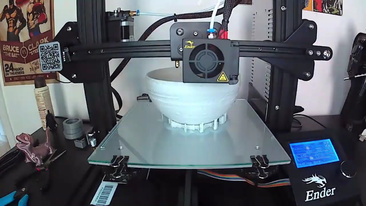 TimeLapse: Jupiter Lamp - 3D Printing - YouTube