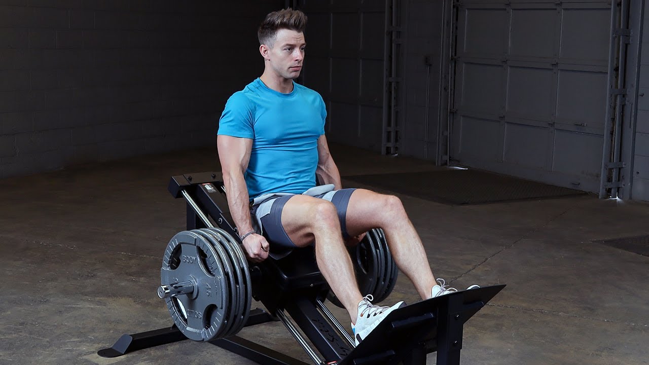 Body-Solid Compact Leg Press GCLP100 - Leg Press Squat Machines