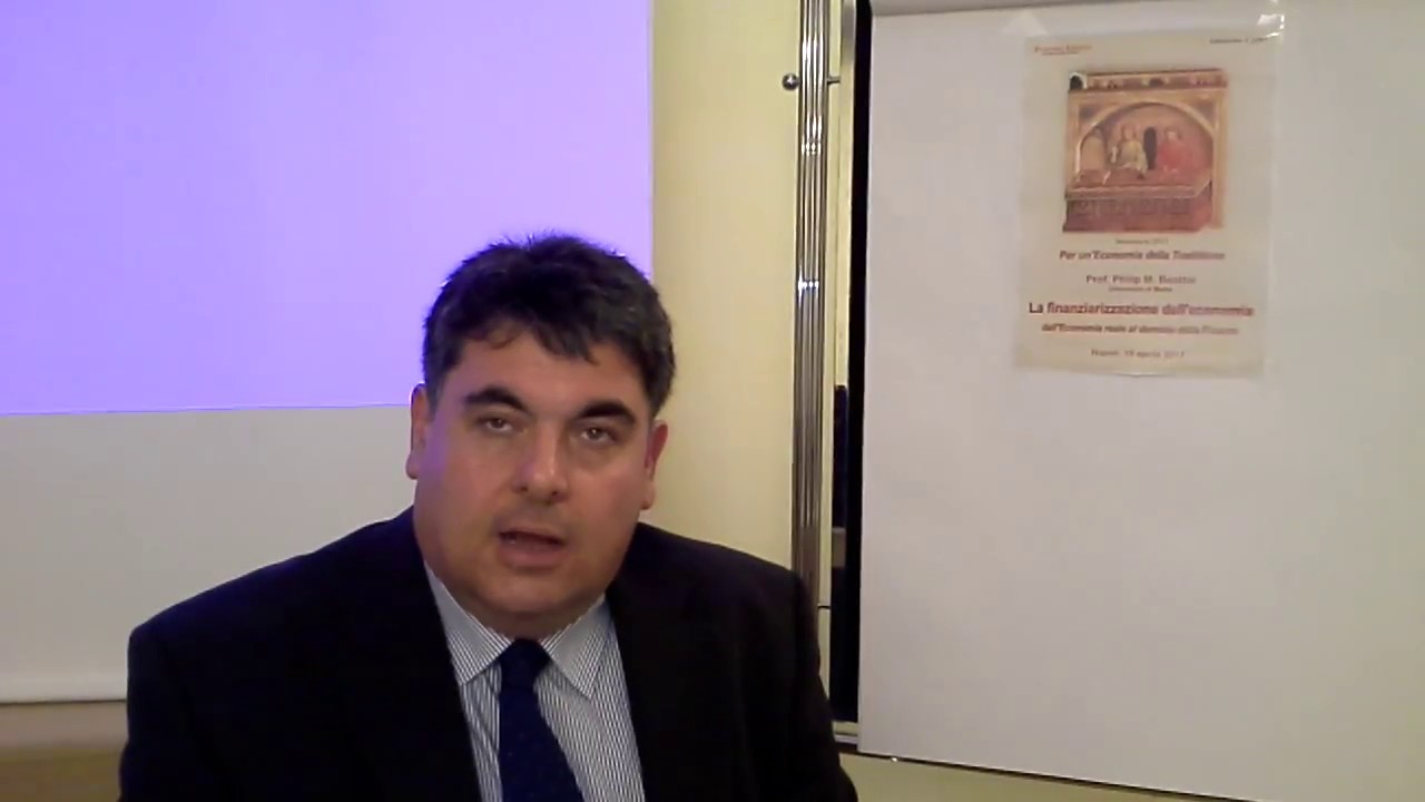 Finanziarizzazione dell'Ecomia - Prof. Philip M Beattie (Università di ...