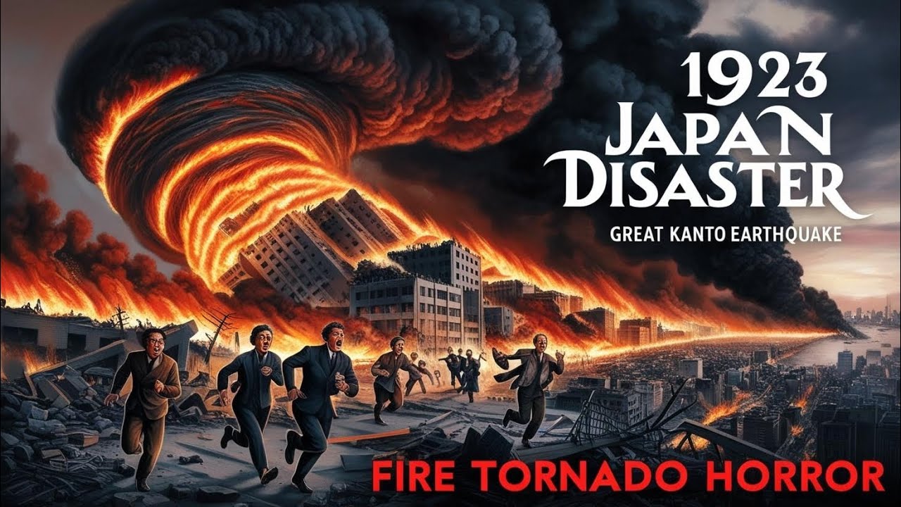 1923 Japan Earthquake & Fire Tornado: The Deadliest Disaster in History ...