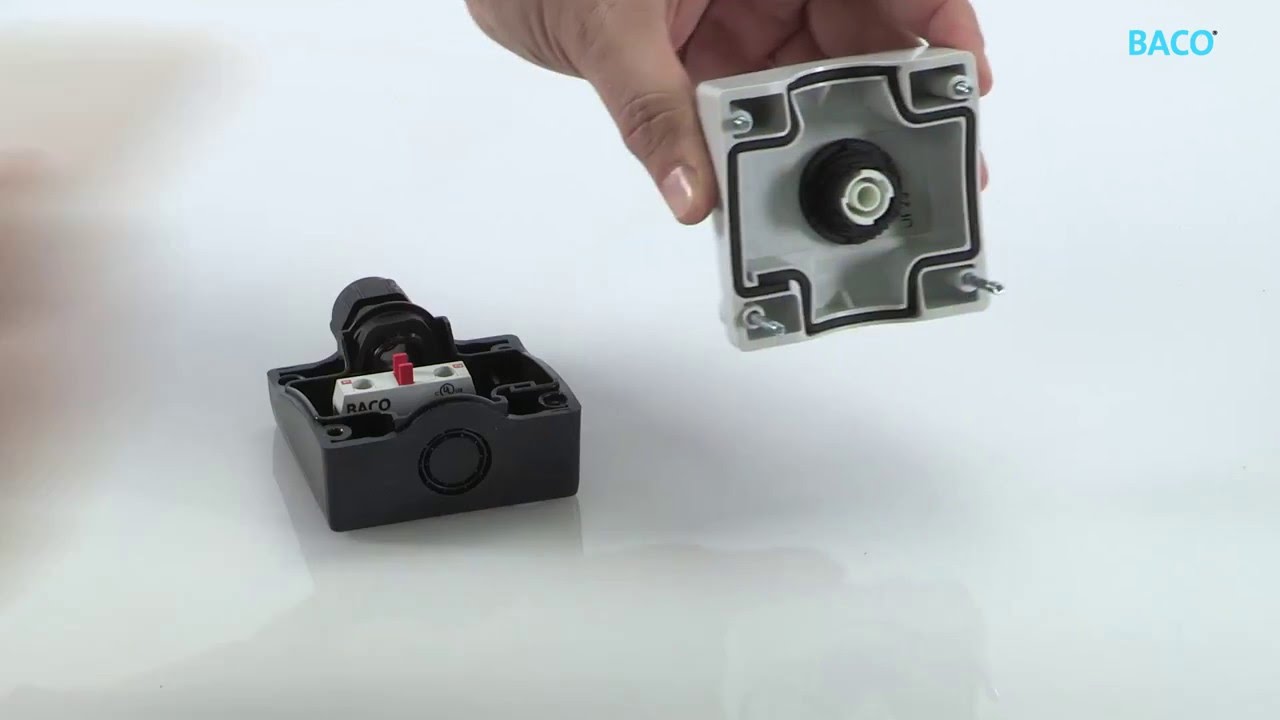 Baco video tutorial : Control stations Ø 22mm - YouTube